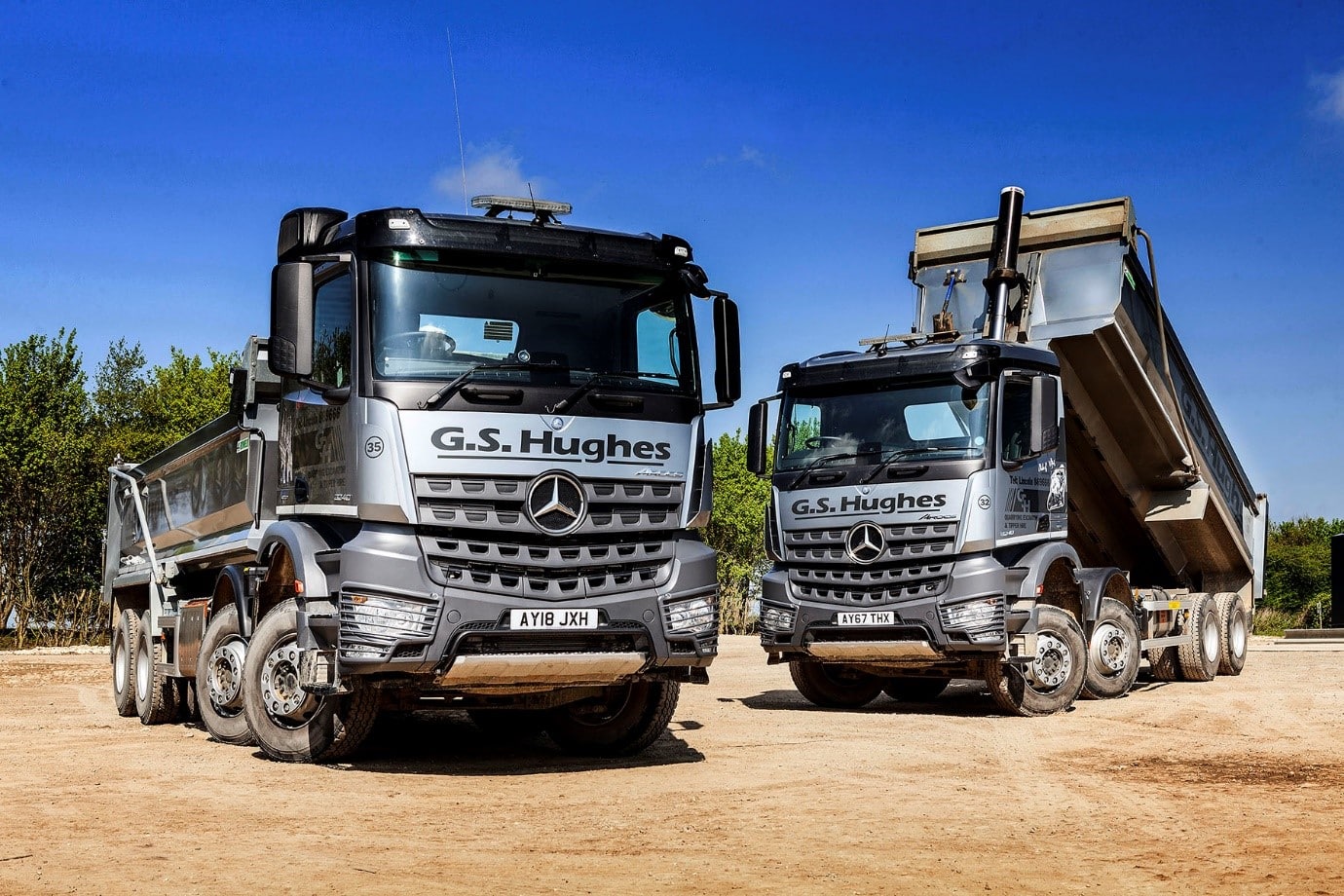 Orwell Truck and Van commissioned for 20 new Mercedes tippers