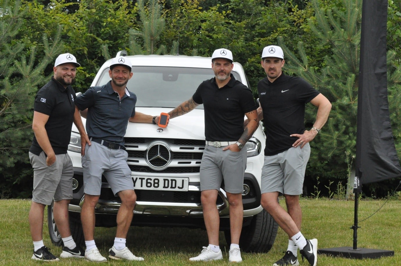 Customer wins big at a Mercedes-Benz Golf day