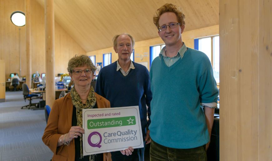 Christies Care awarded CQC ‘Outstanding’ rating