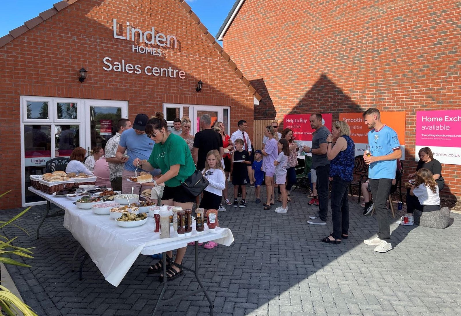 Barbecue brings new neighbours together in Stowupland