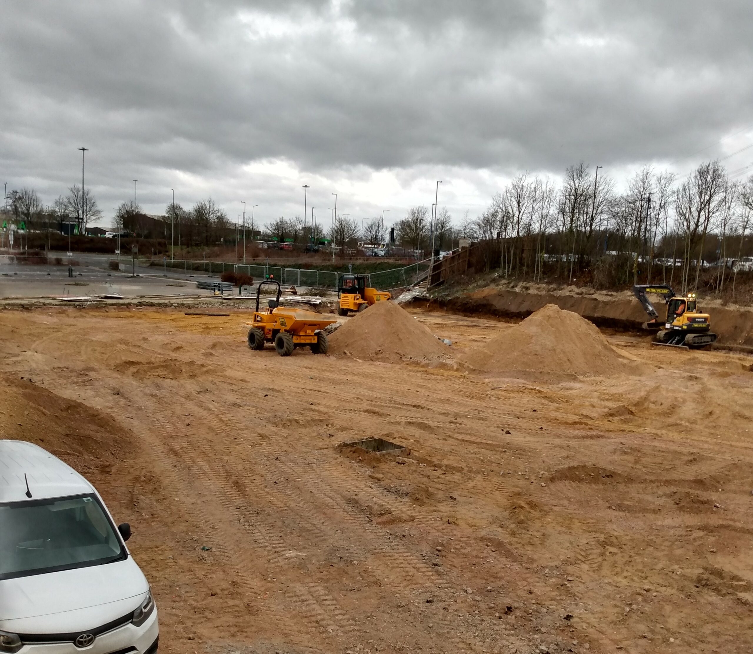 Lidl Construction underway Lidl Construction underway